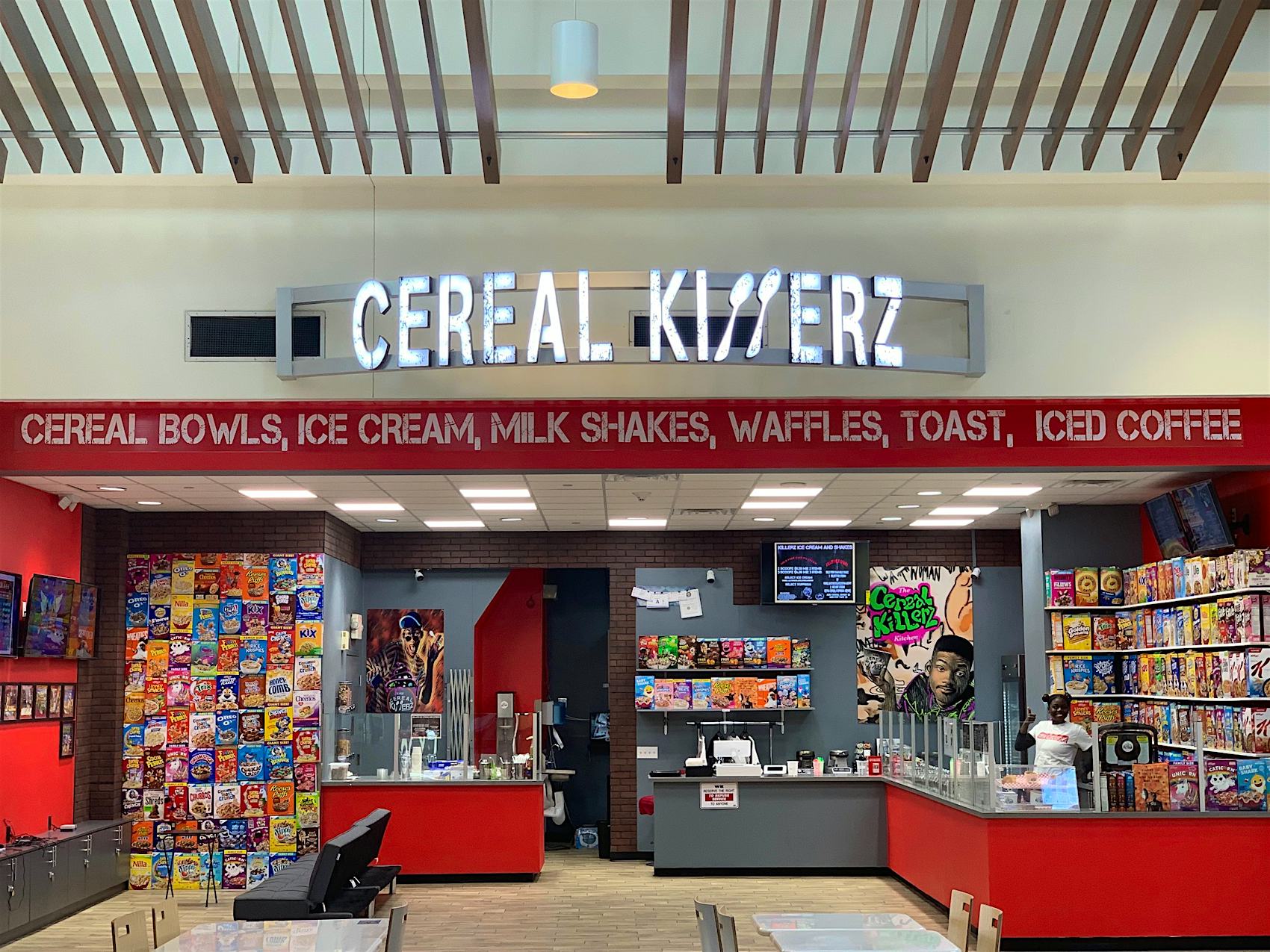 Sample Nearly 140 Kinds Of Cereal At This Cafe In A Nevada Food Court sample-nearly-140-kinds-of-cereal-at-this-cafe-in-a-nevada-food-court
